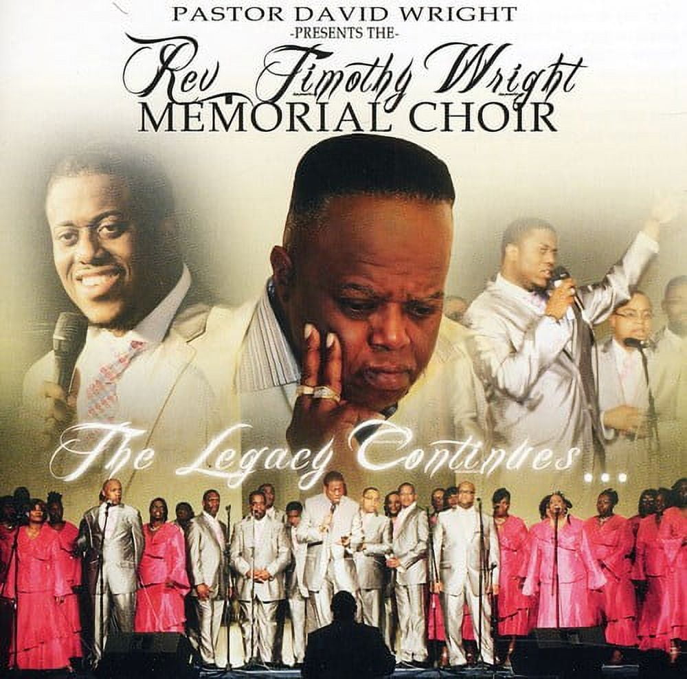 Rev. Timothy Wright - Memorial Choir - Music & Performance - CD ...