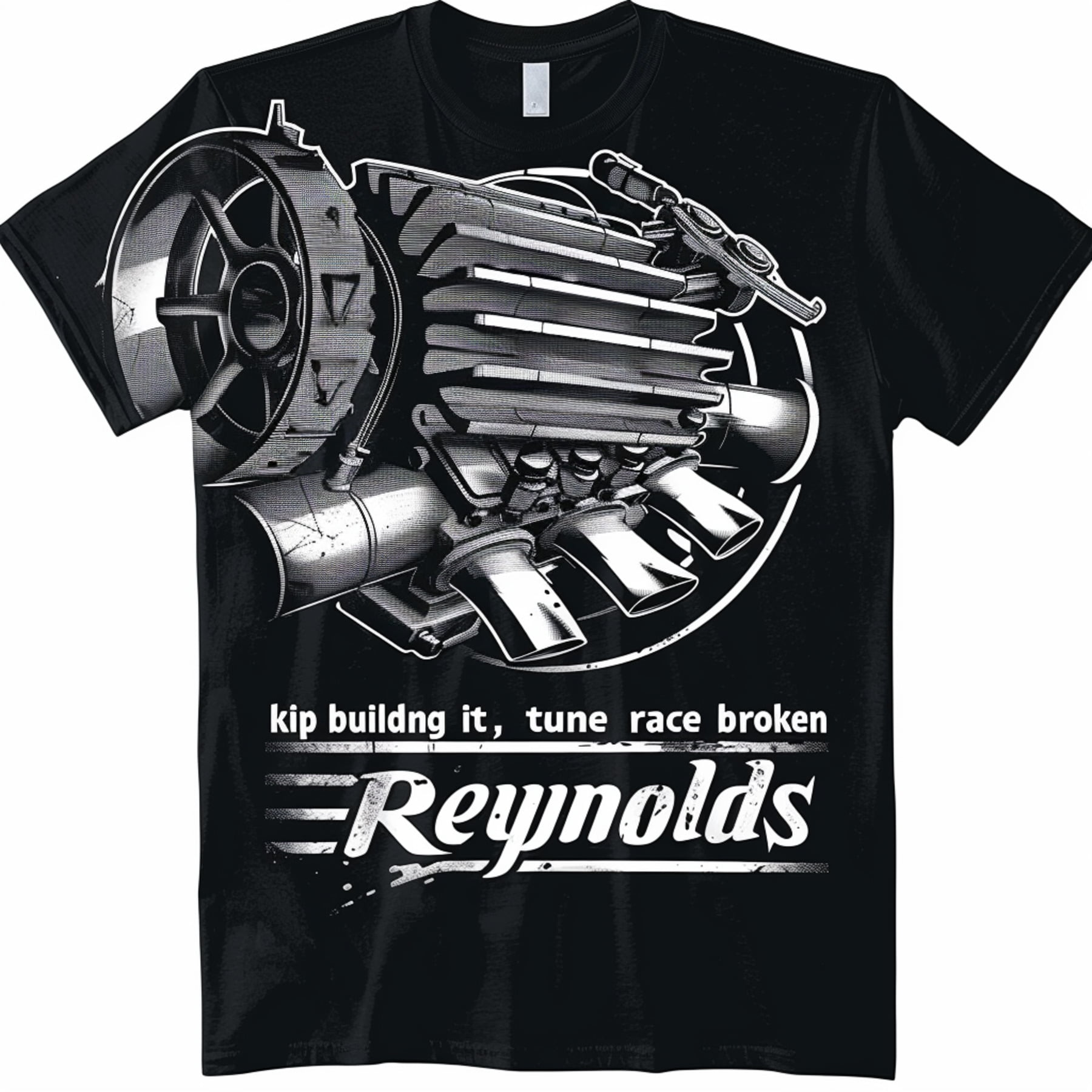 Rev up your style with our 'Build It Tune It Race It Repeat' Engine ...