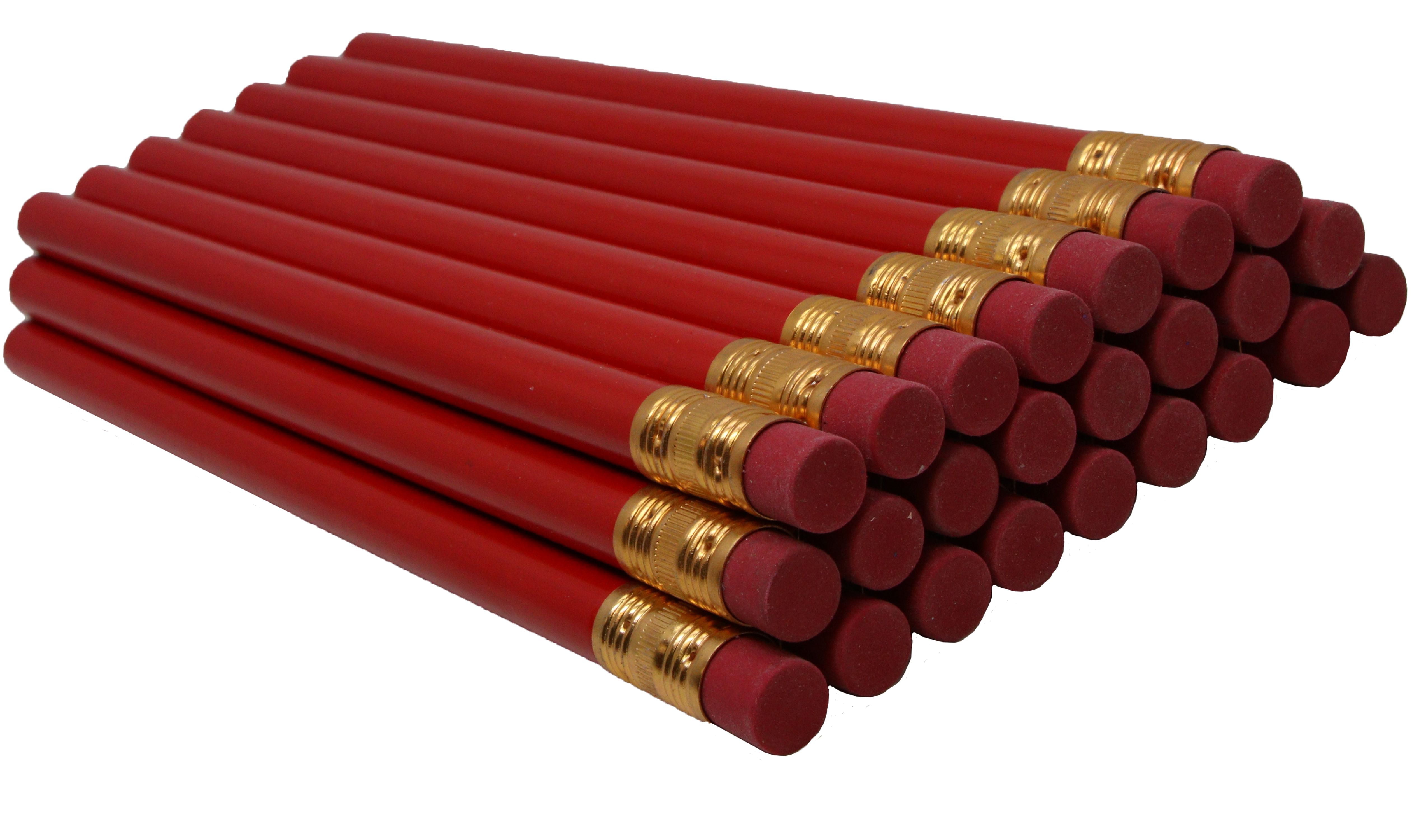 RevMark Jumbo Round Red Pencil 24-Pack with Black Lead, USA Made ...