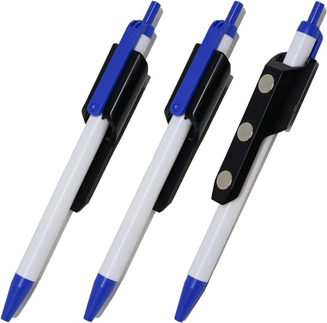 RevMark Magnetic Pen Holder Set with 3 Holders and 3 Pens, USA Made ...