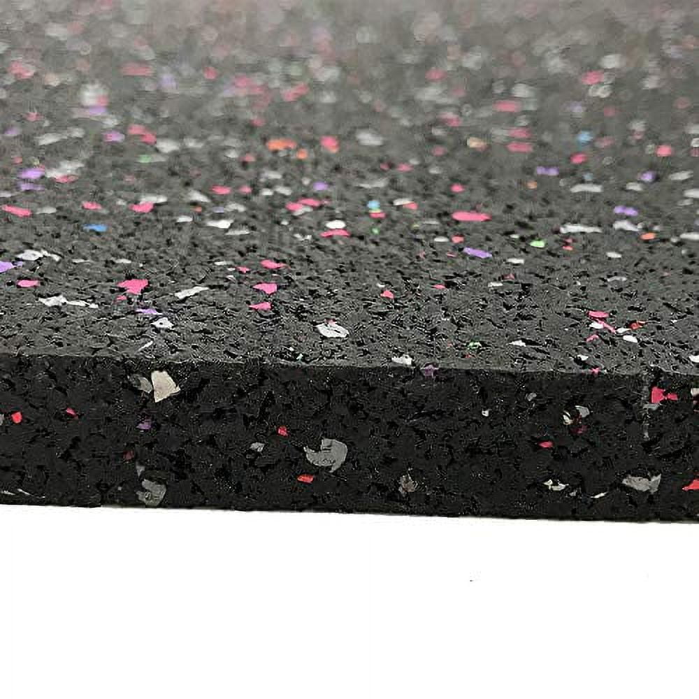 RevTime Anti-Vibration Mats, 28" x 28", 5/8" (15 mm) Thick Rubber Mats ...