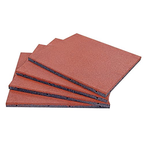 RevTime Easy DIY Interlocked Outdoor Rubber Tiles 20"x20"x1 ...