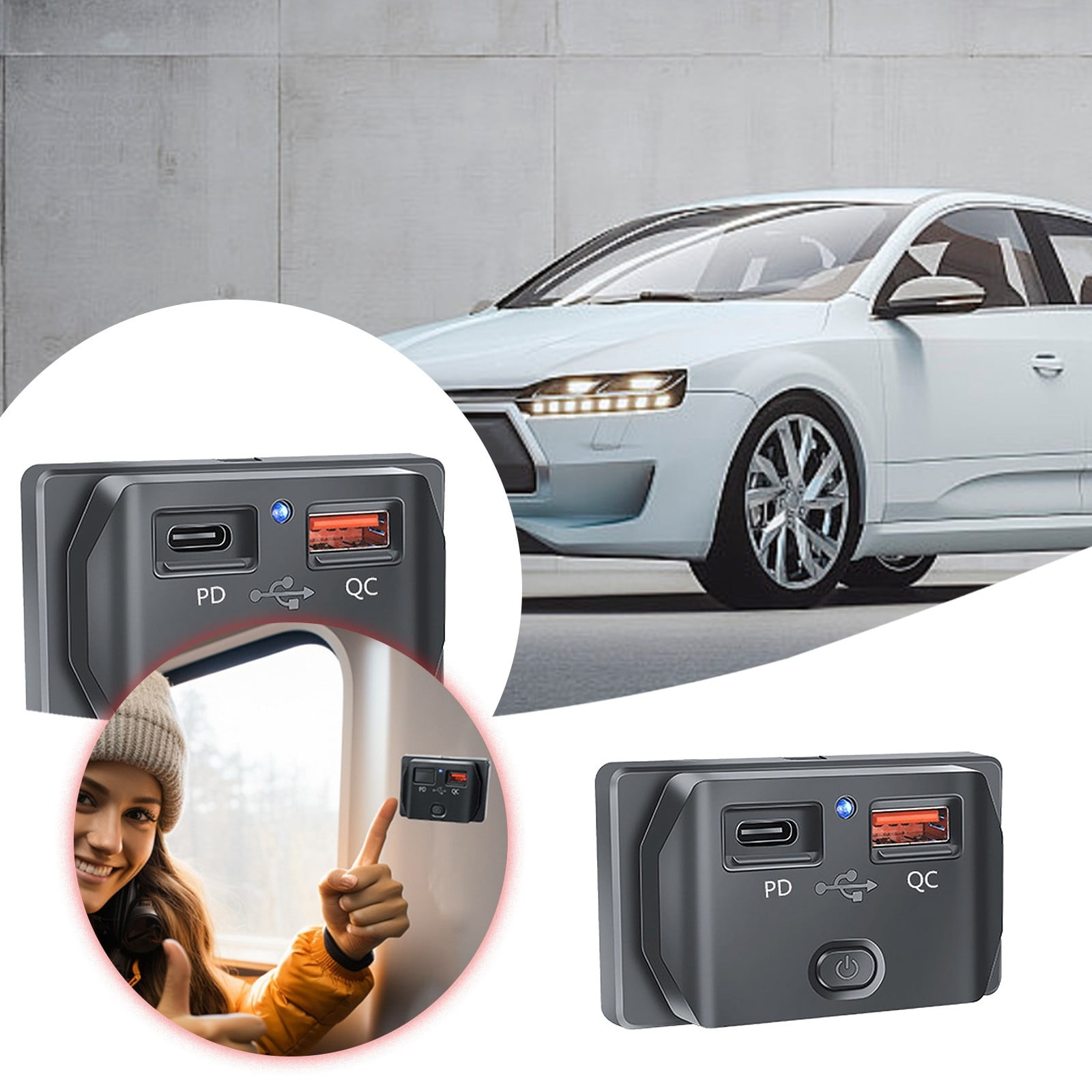 Revamp Your Car’s Tech With Advanced USB Multiple Ports & Stylish ...