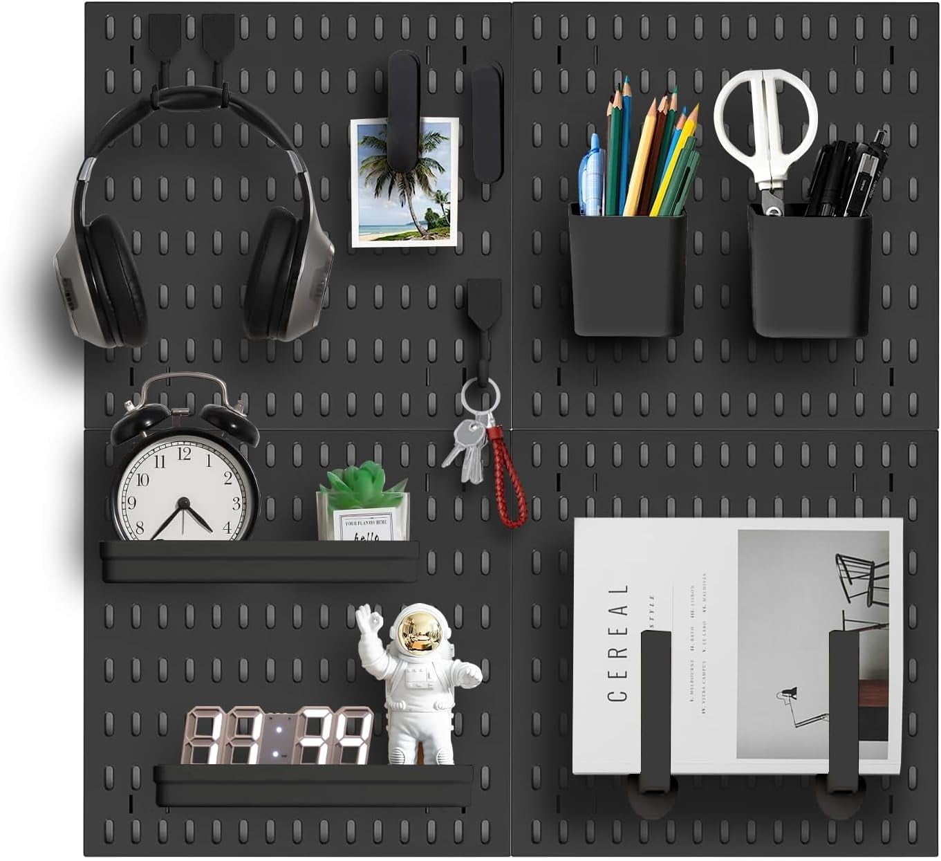 Revamp Your Space With A Versatile Pegboard Kit - Effortlessly Organize ... Revamp Your Space With A Versatile Pegboard Kit - Effortlessly Organize ...
