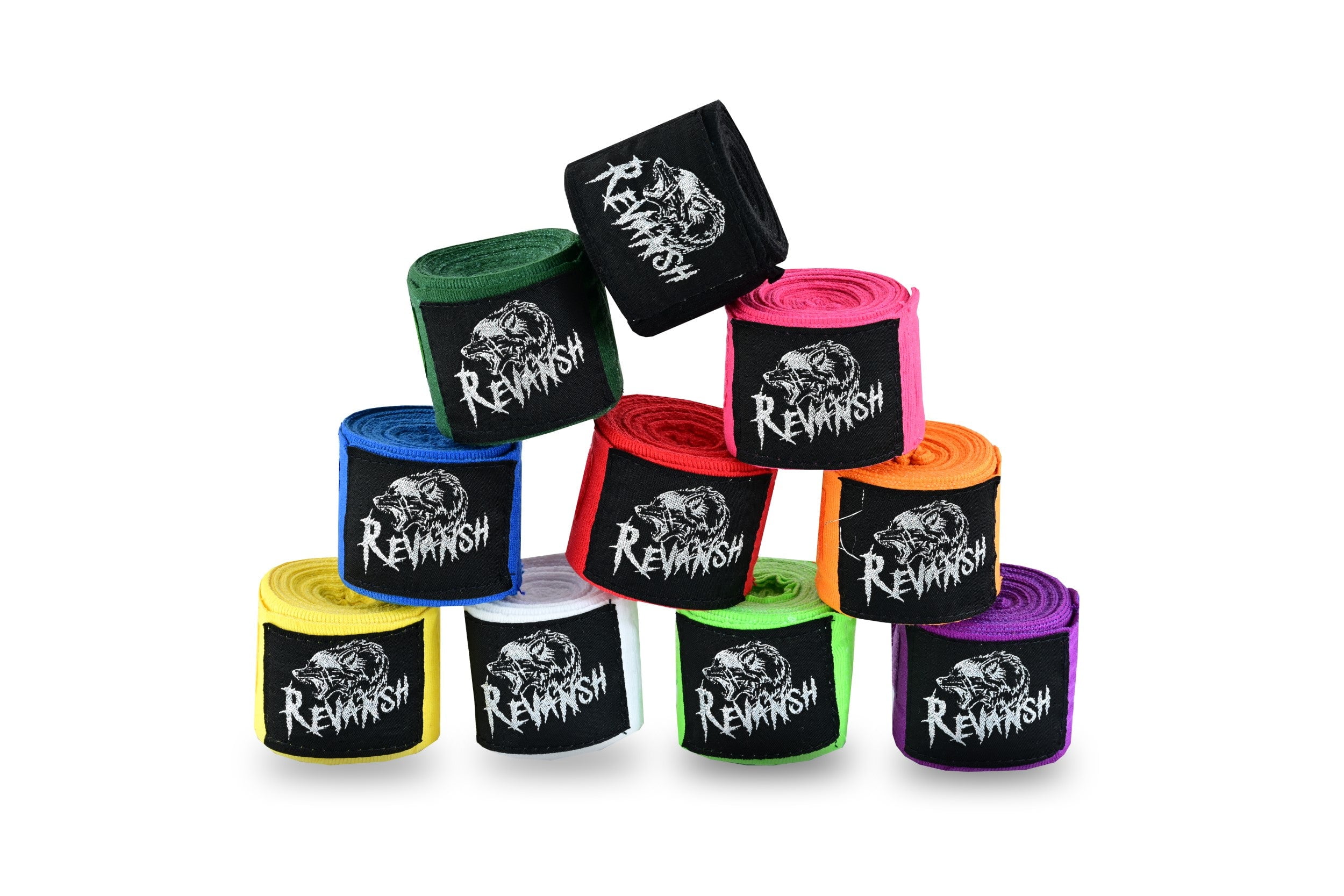 Revansh Sports Semi-Elastic Poly-Cotton 4.5 metre Black Hand wrap ...