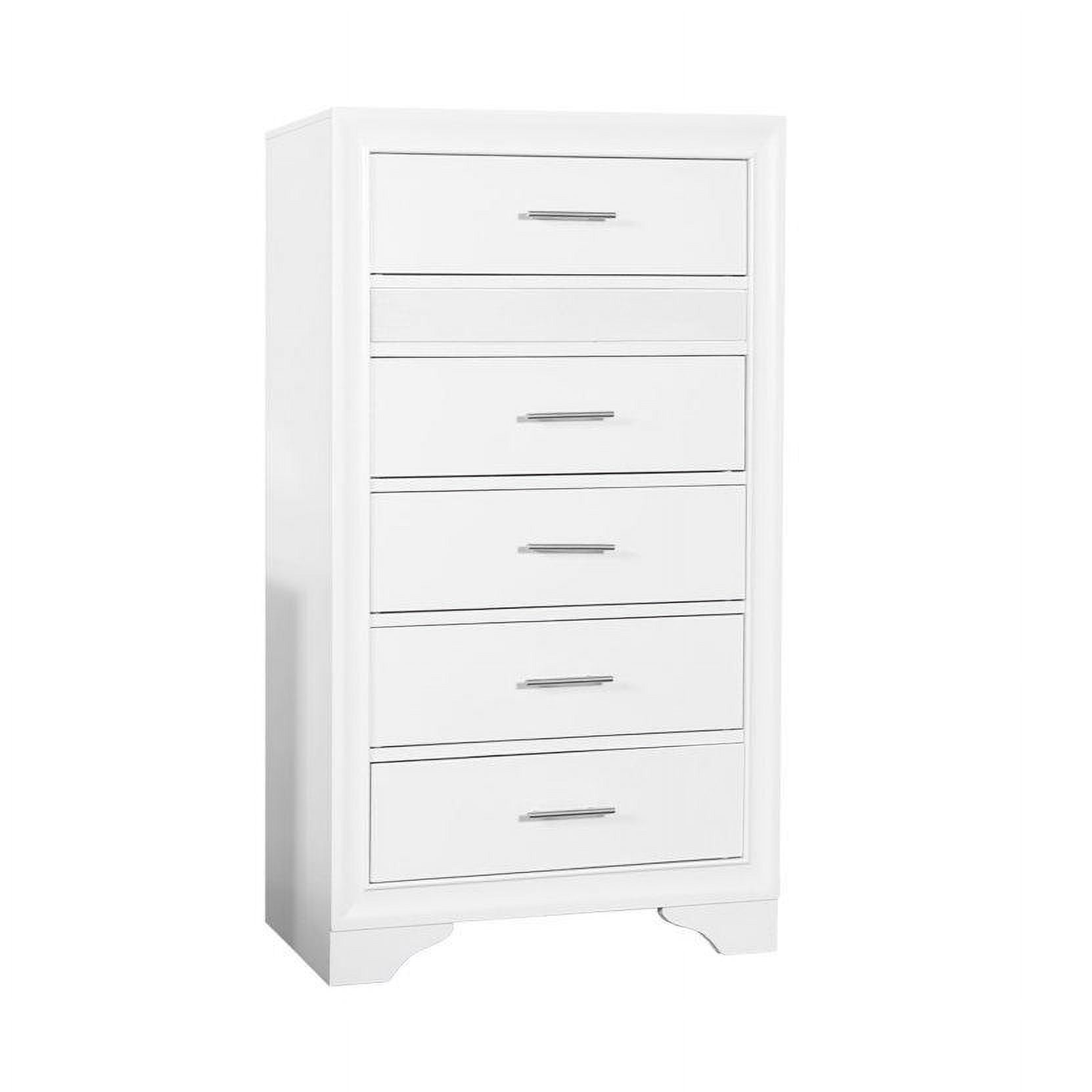 Reve and Belle Norah Chest of Drawers, White - Walmart.com