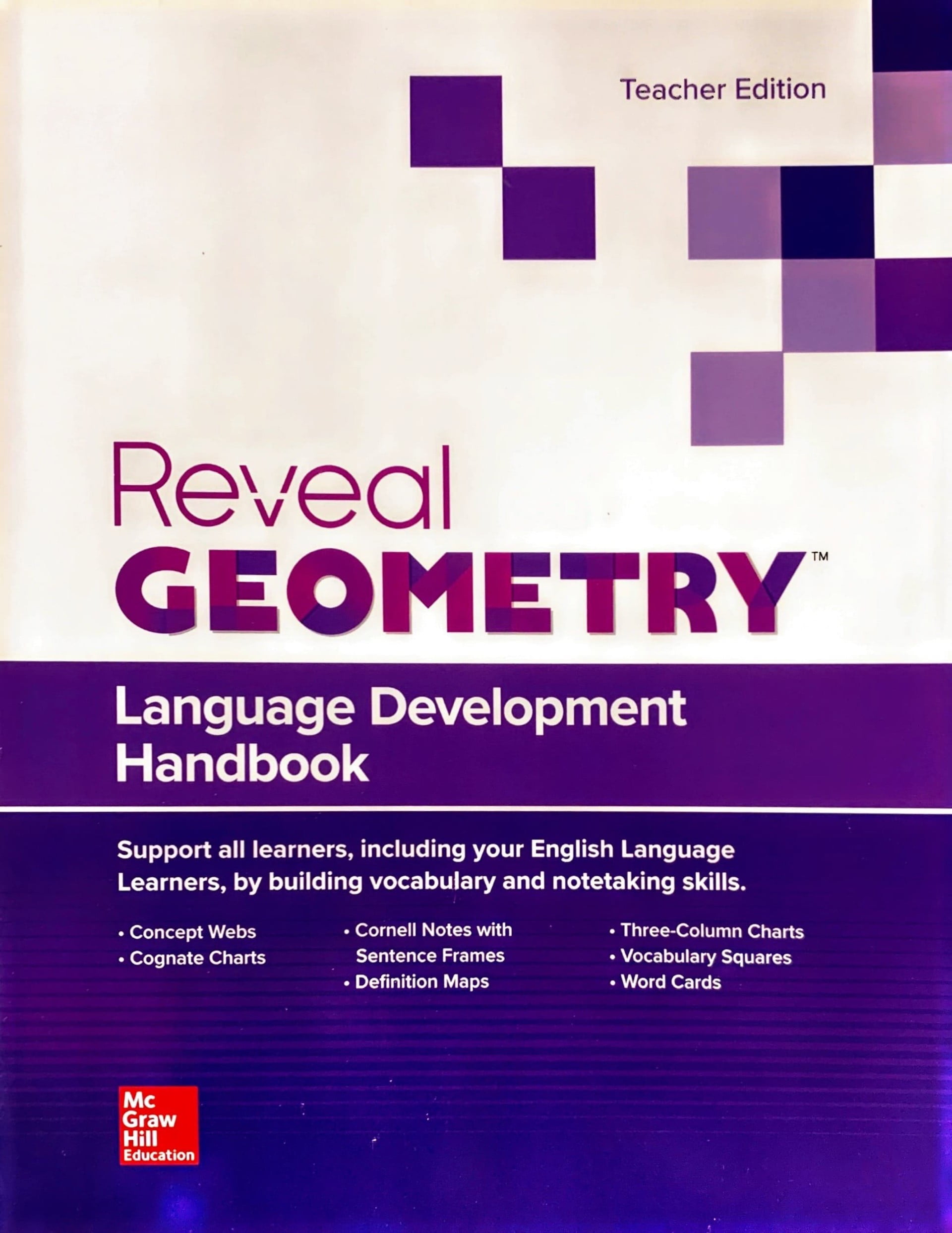 Reveal Geometry, Language Development Handbook, Teacher Edition ...