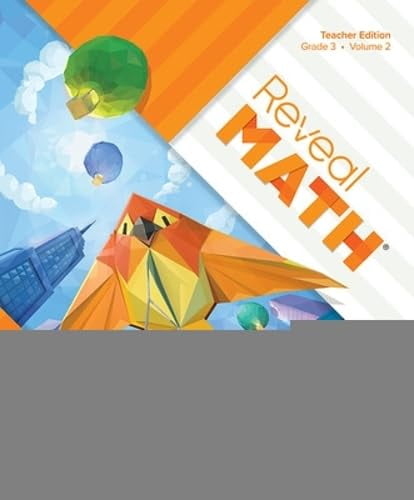 Reveal Math, Grade 3, Teacher Edition, Volume 2 9780076839162 ...