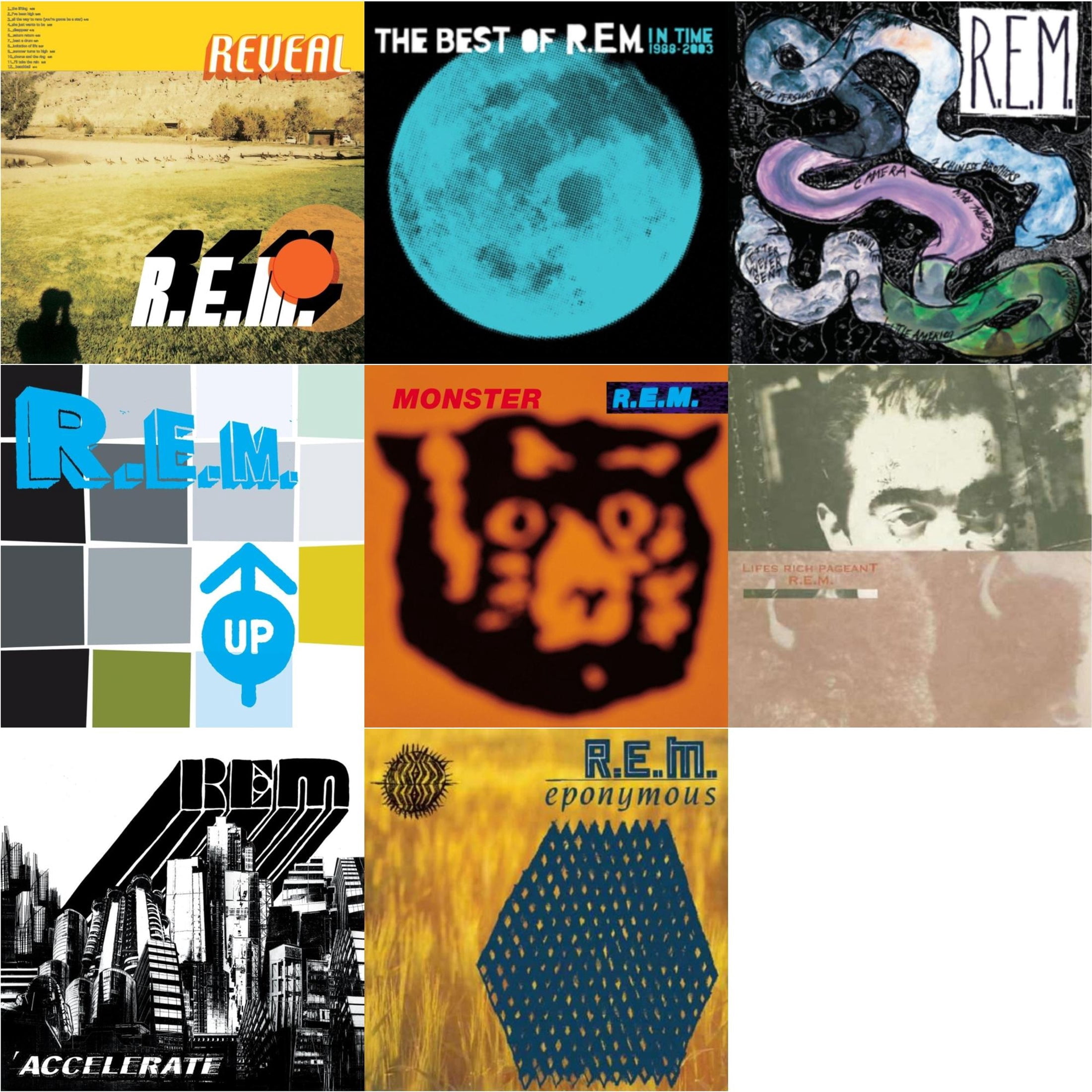 Reveal & In Time: The Best Of R.E.M. 1988-2003 (2LP/180G) & Reckoning ...