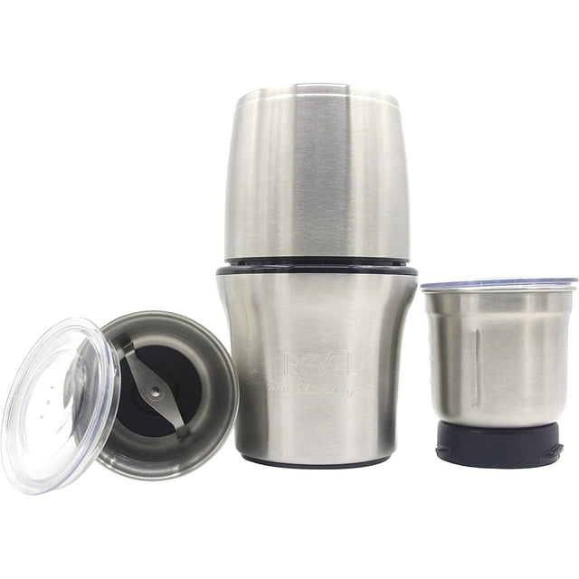 Revel CCM103 Stainless Steel Wet and Dry Coffee/Spice/Chutney Grinder ...