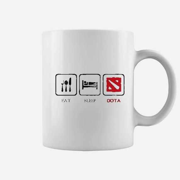 Revel Shore Eat Sleep Dota Coffee Mug - Walmart.com