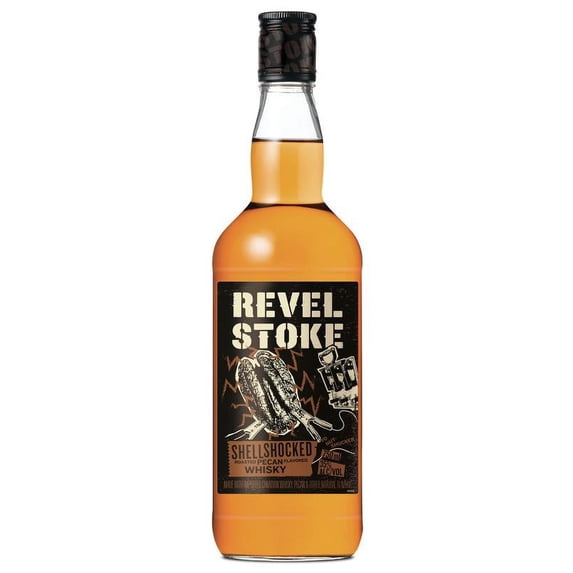 Revel Stoke Shellshocked Roasted Pecan Whisky Flavored Whiskey, 750 ml ...