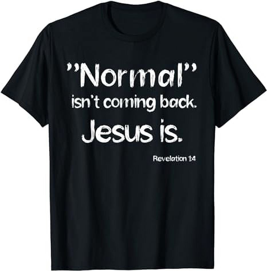 Revelation 1:4 Christian Rapture Bible Verse Jesus Message T-Shirt ...