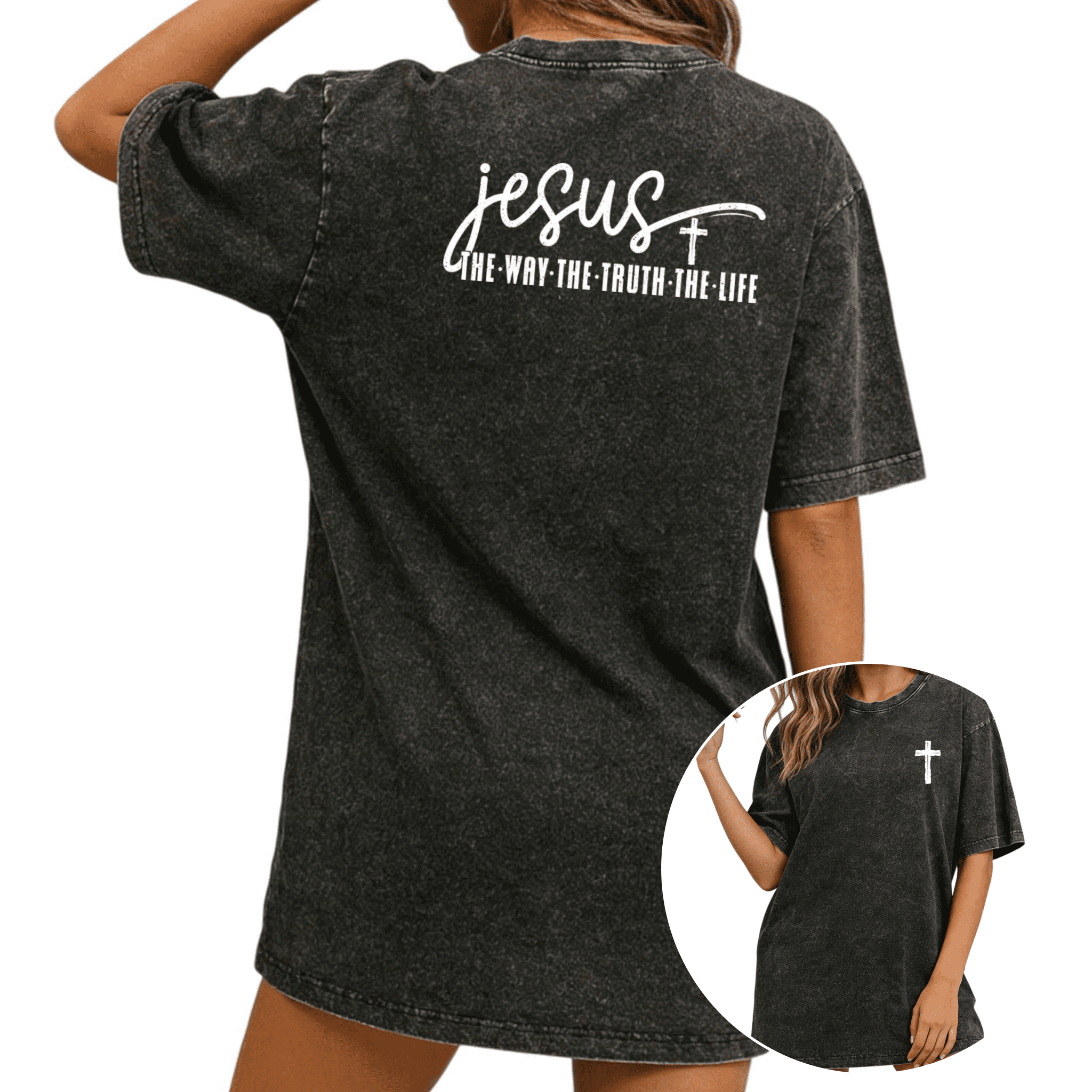 Revelation 17:14 Jesus Is King Graphic Wash Print Tshirt Graphic Tees ...