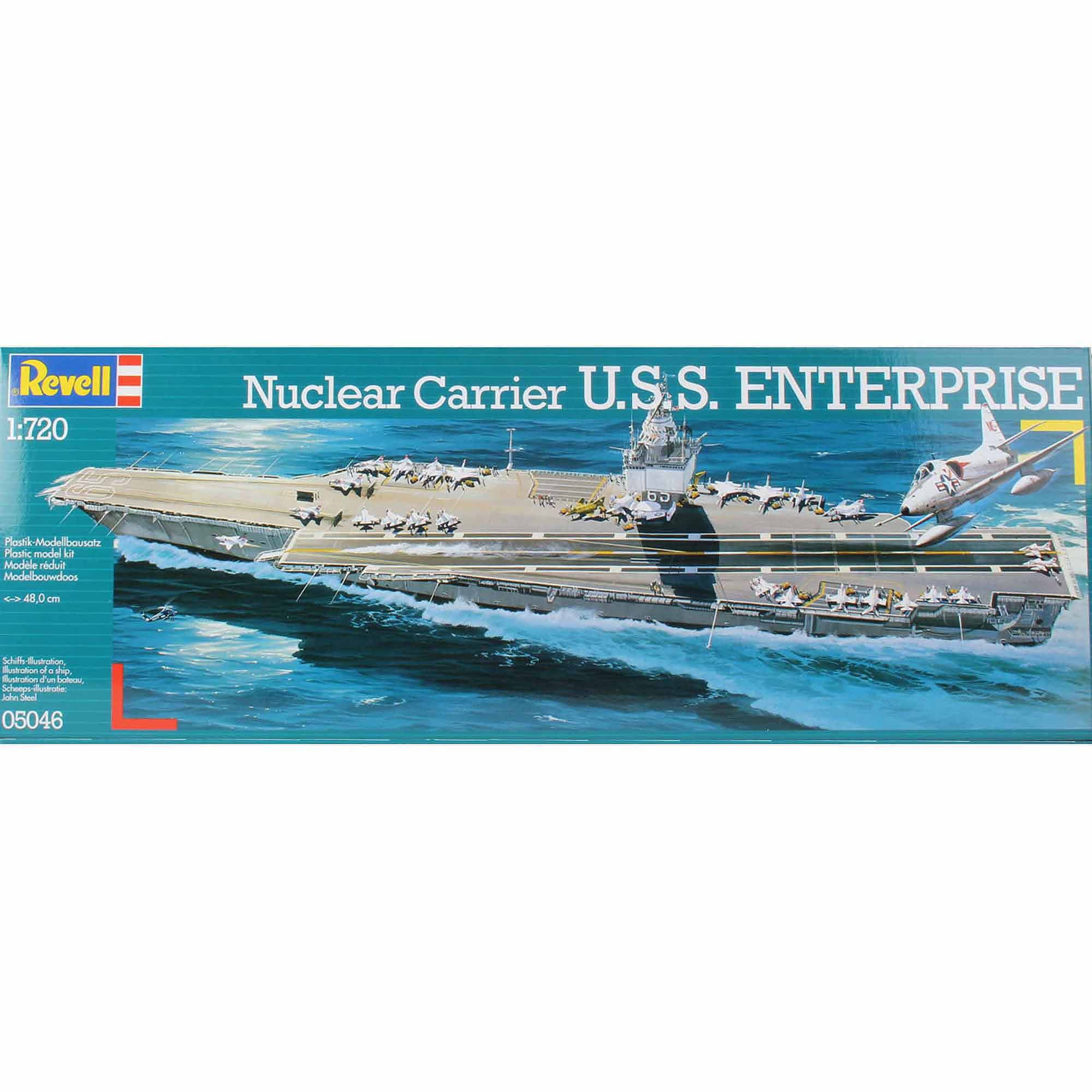 Revell 1:25 Scale U.S.S. Enterprise Model Kit - Walmart.com