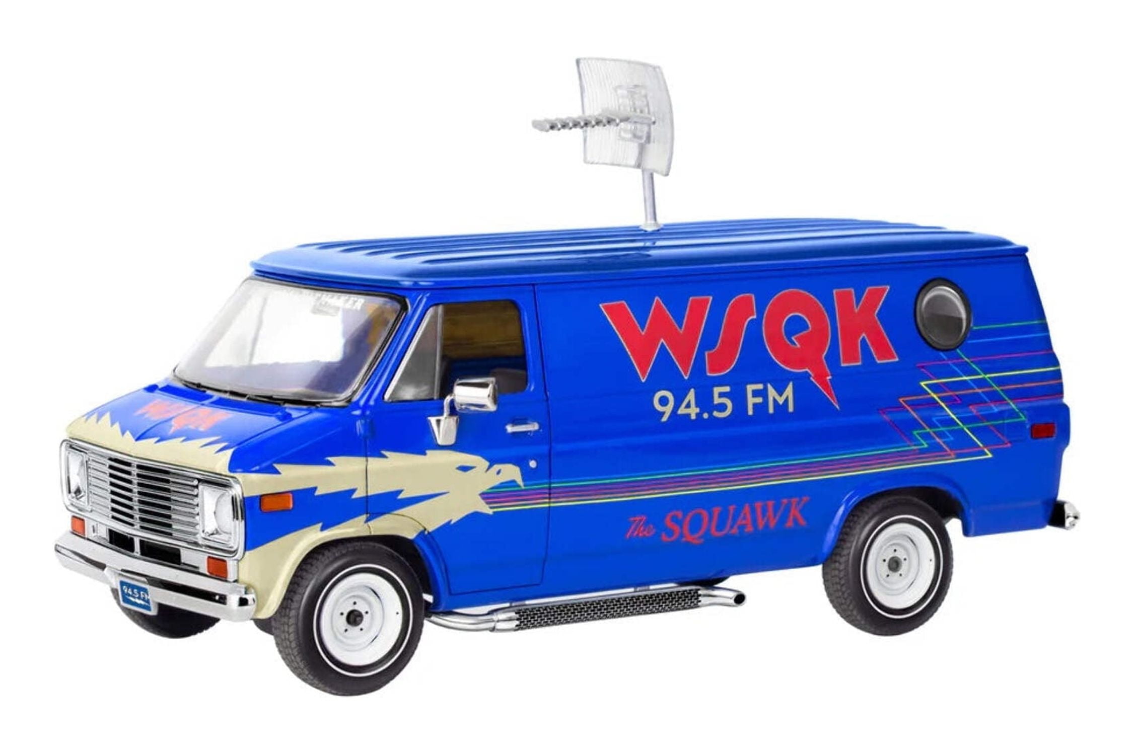 Level 3 1977 GMC "WSQK Squawk" Van "Stranger Things" (2016-2025) TV ...