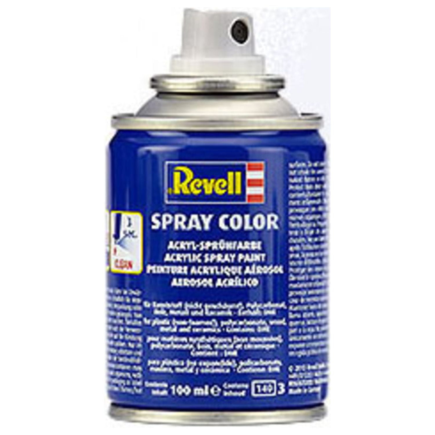 Revell 34105 White Matte Spray Colour Paint 100ml - Walmart.com