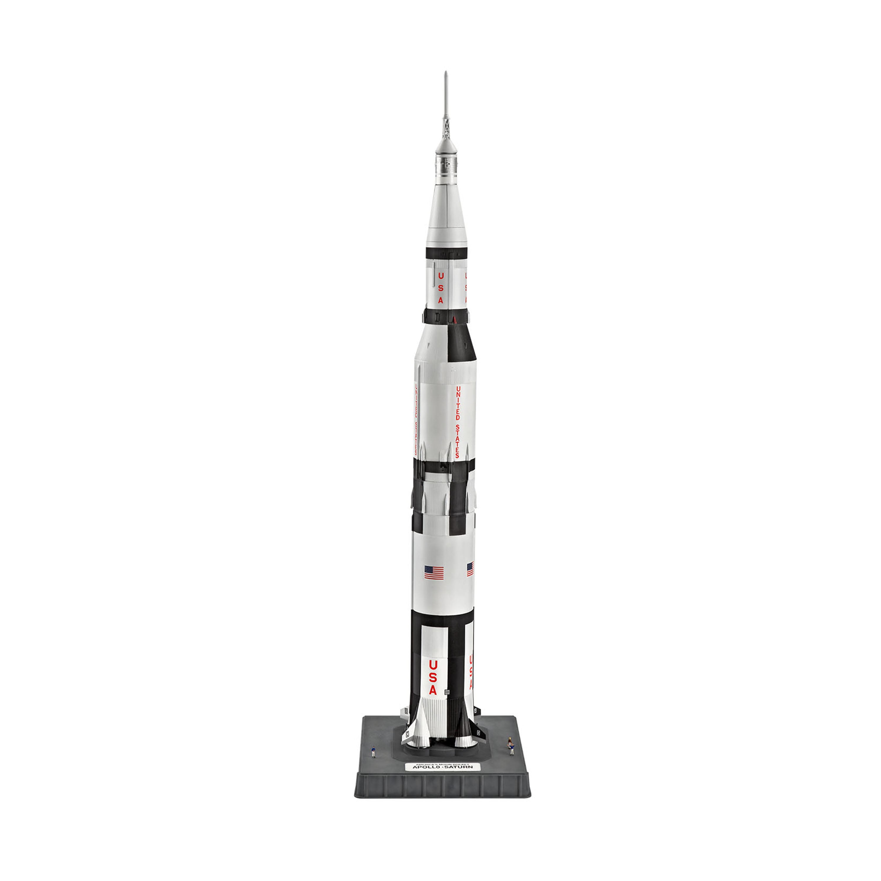 Revell - Apollo Saturn V Rocket Plastic Model Kit - Walmart.com