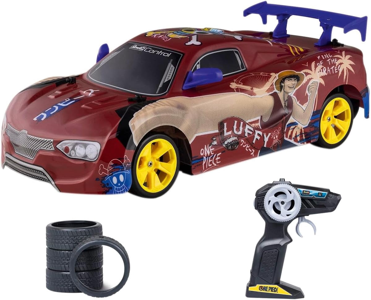 Revell Control Itasha Anime One Piece RC Drift Car with LED Underbody ...