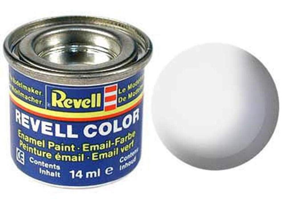 Revell Enamels 14ml White Satin Paint - Walmart.com