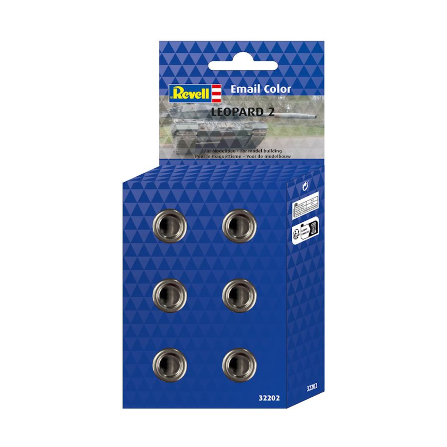 Revell/Monogram Leopard 2 Enamel Paint Set New - Walmart.com