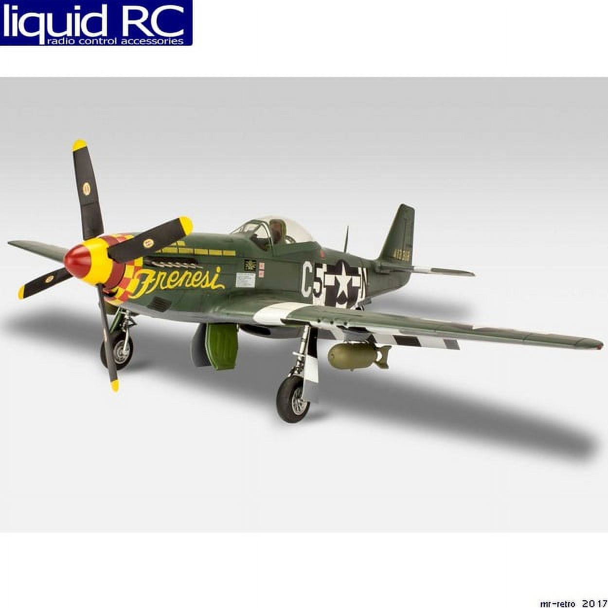 Revell - P-51D-NA Mustang Plastic Model Kit - Walmart.com