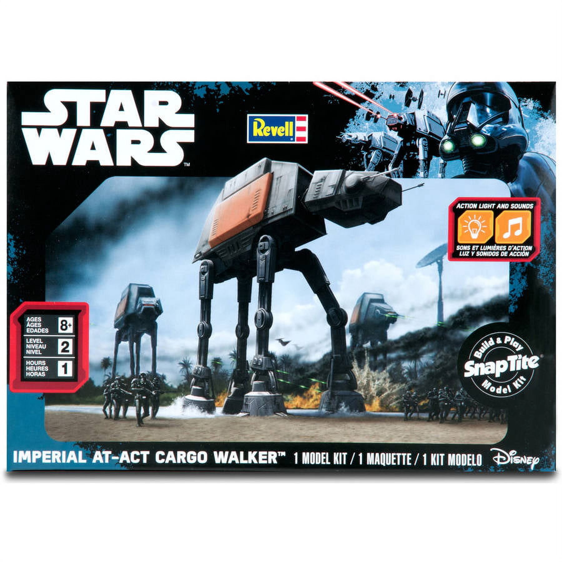 Revell SnapTite Build & Play Imperial AT-AT Cargo Walker Building Kit ...