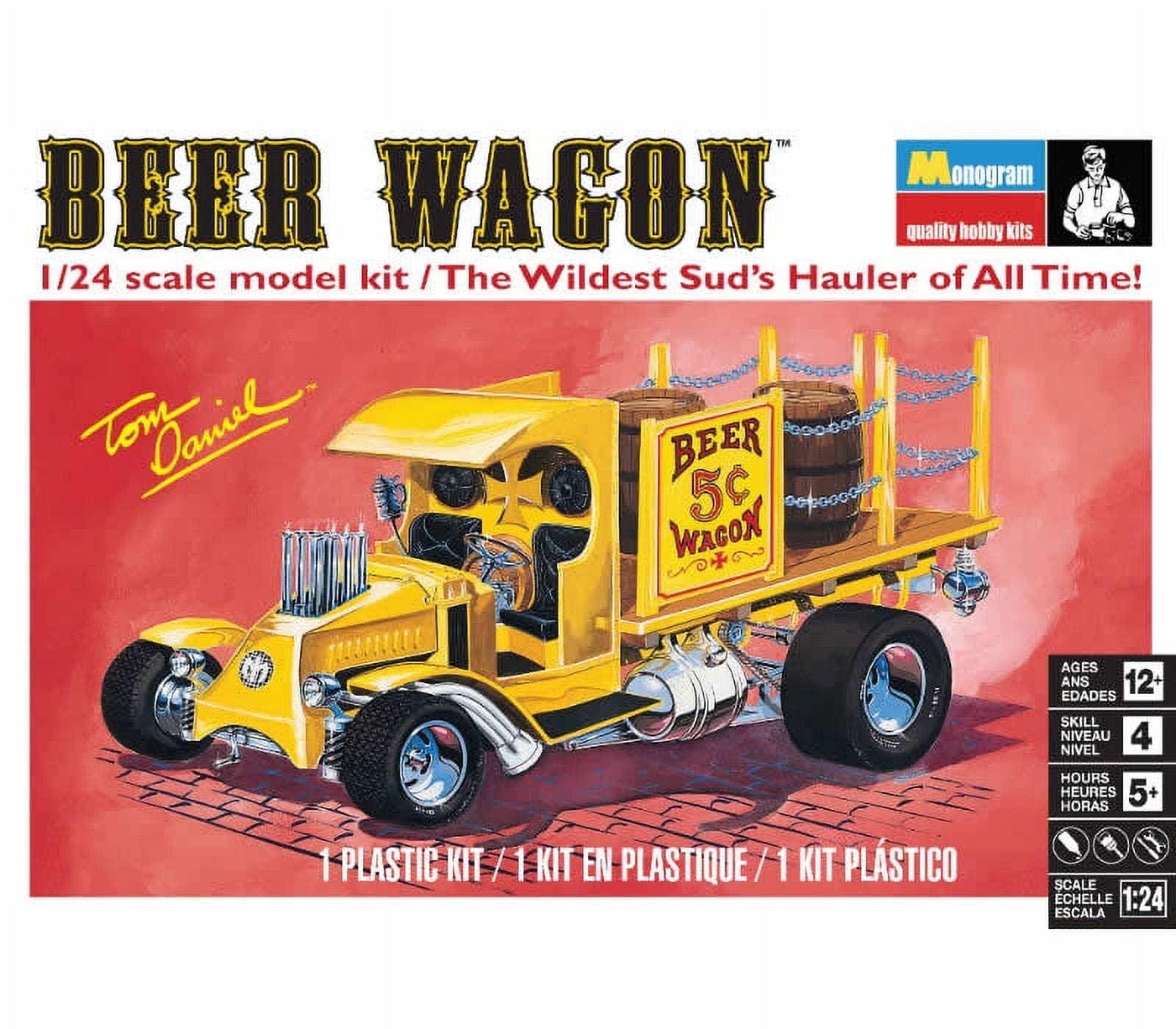 Revell Tom Daniels Beer Wagon Plastic Model Kit - Walmart.com