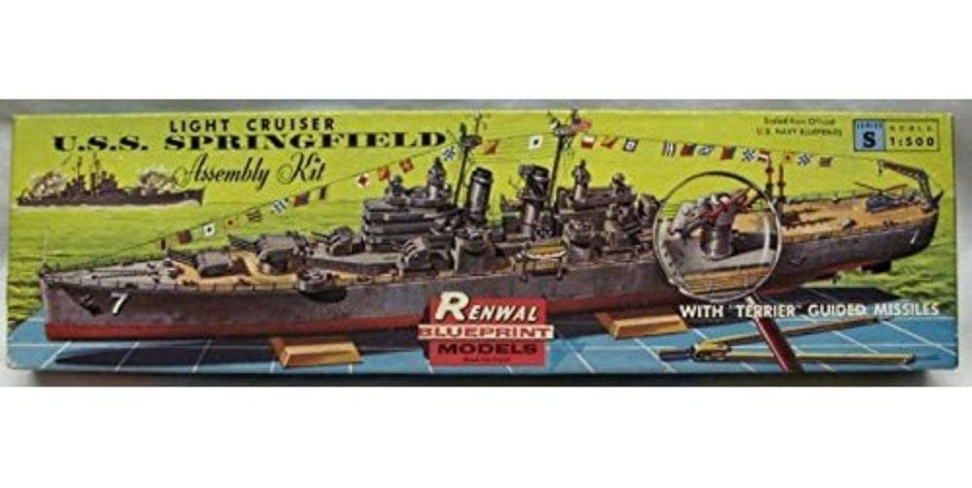 Revell U.S.S. Springfield Plastic Model Kit - Walmart.com