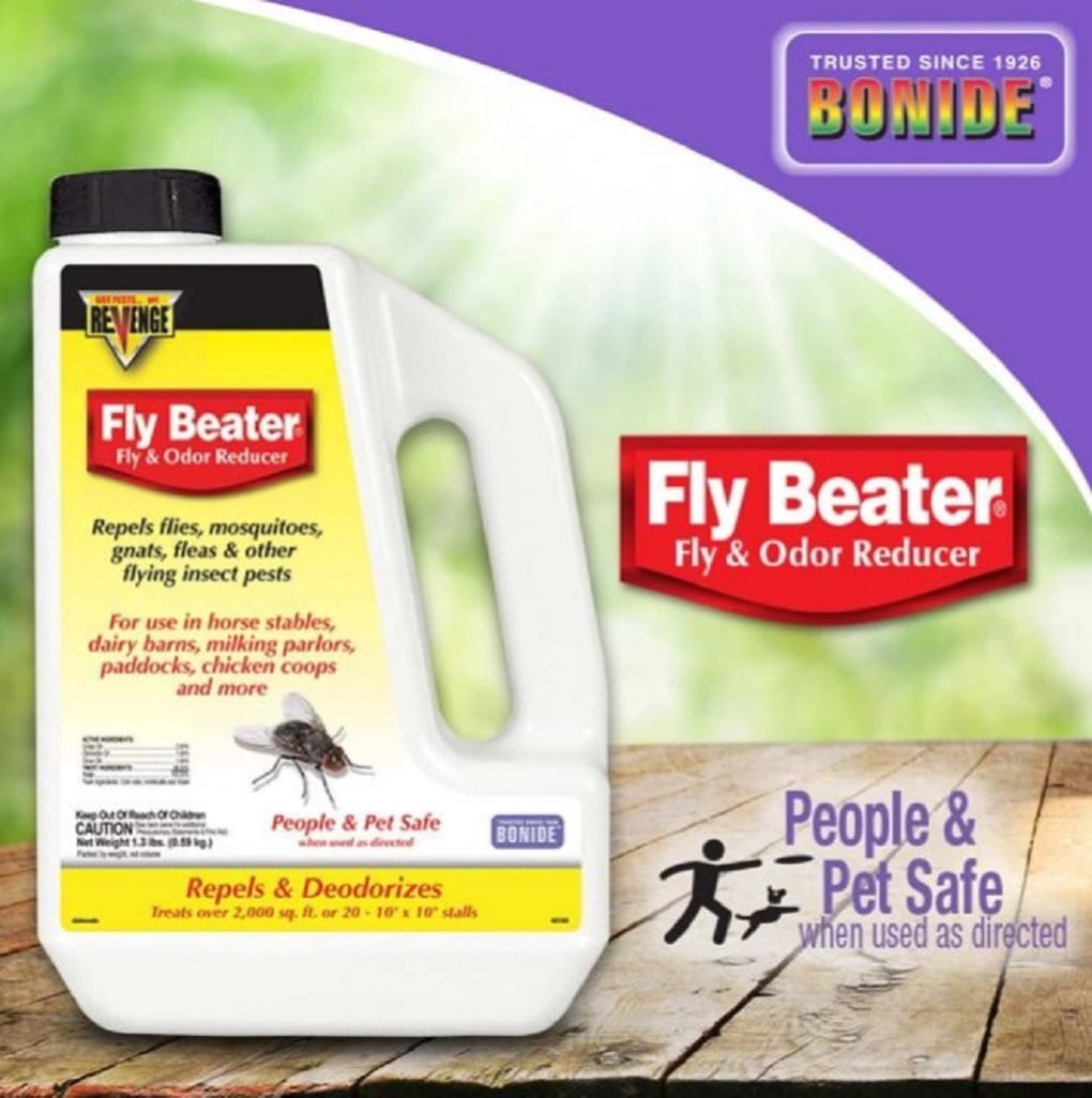 Revenge 46169 Animal Repellent, Fly Beater and Odor Reducer Granules, 1 ...
