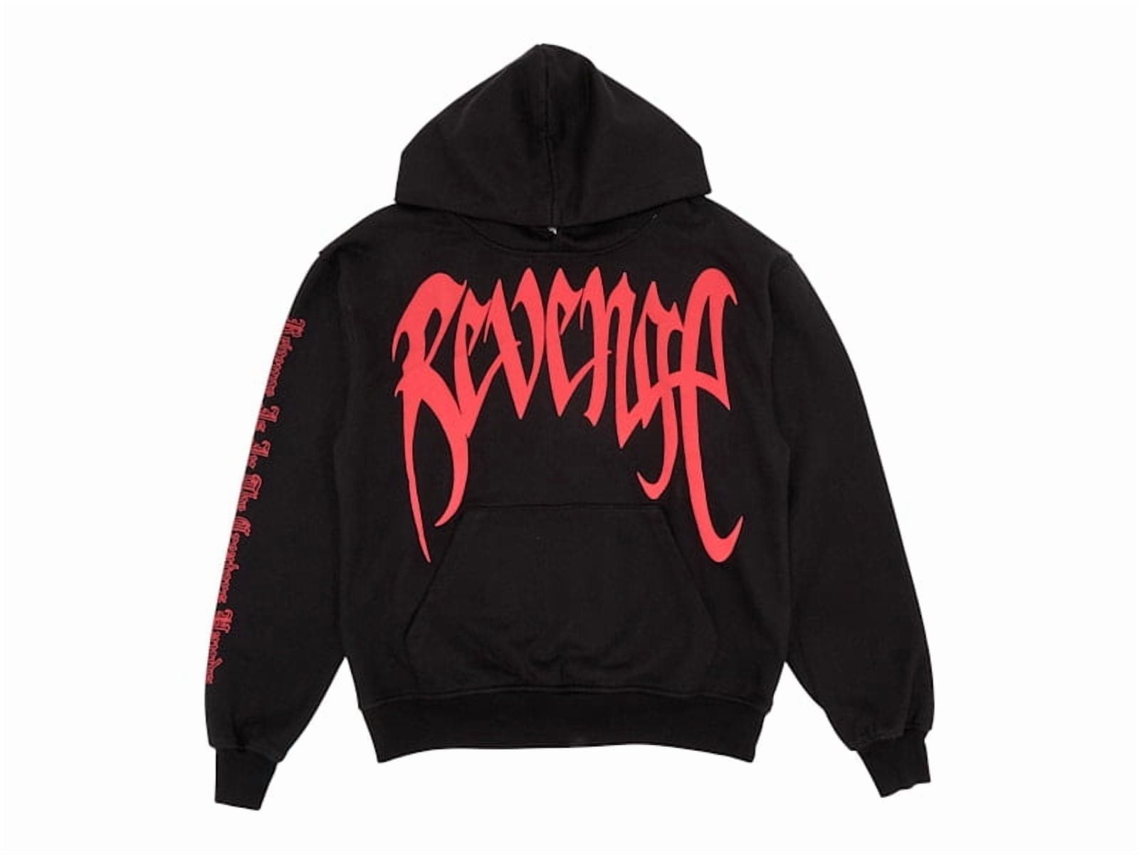 Revenge Men's XXXTentacion Kill Hoodie Black/Red, from StockX - Walmart.com