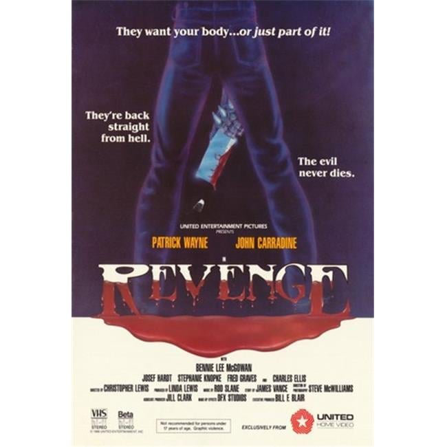Revenge Movie Poster - 11 x 17 in. - Walmart.com