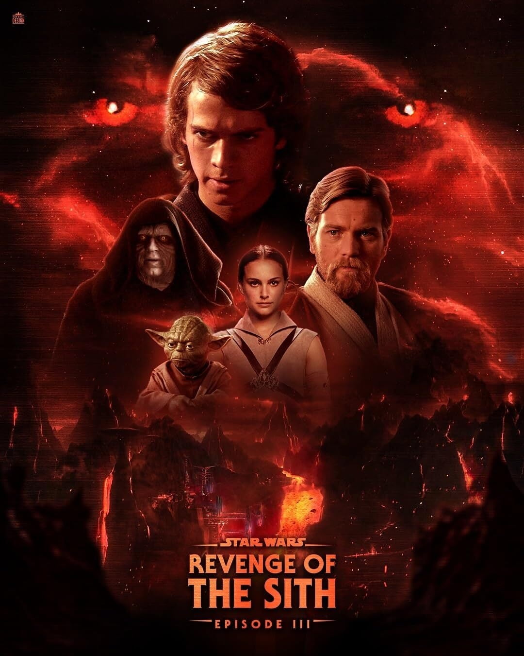 Revenge Of The Sith 20th Anniversary Poster Movie Print Theater ...