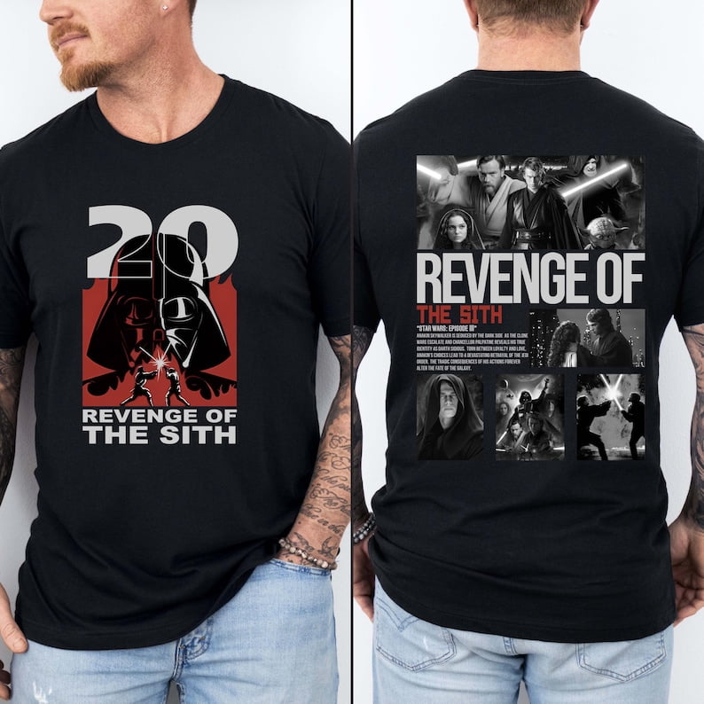Revenge Of The Sith Starwars 20th Anniversary Shirt, Anakin Skywalker ...