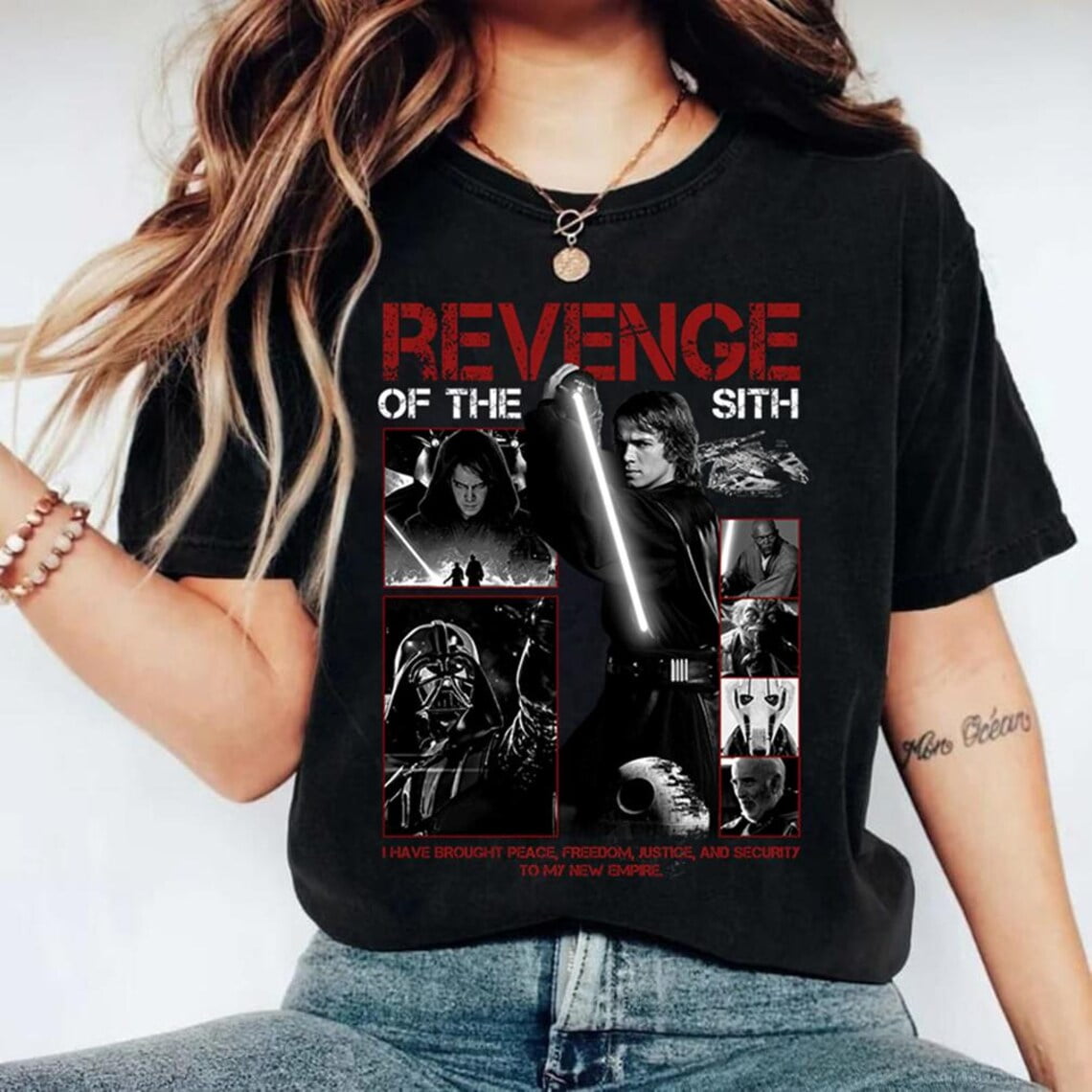 Revenge Of The Sith 20Th Shirt, Anakin Skywalker, Darth Vader Shirt ...