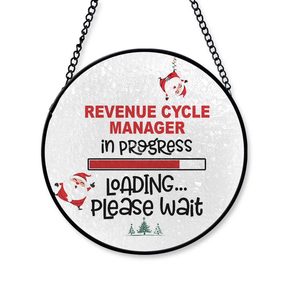 Revenue Cycle Manager in Progress Stained Glass Window Hanging 2025 ...