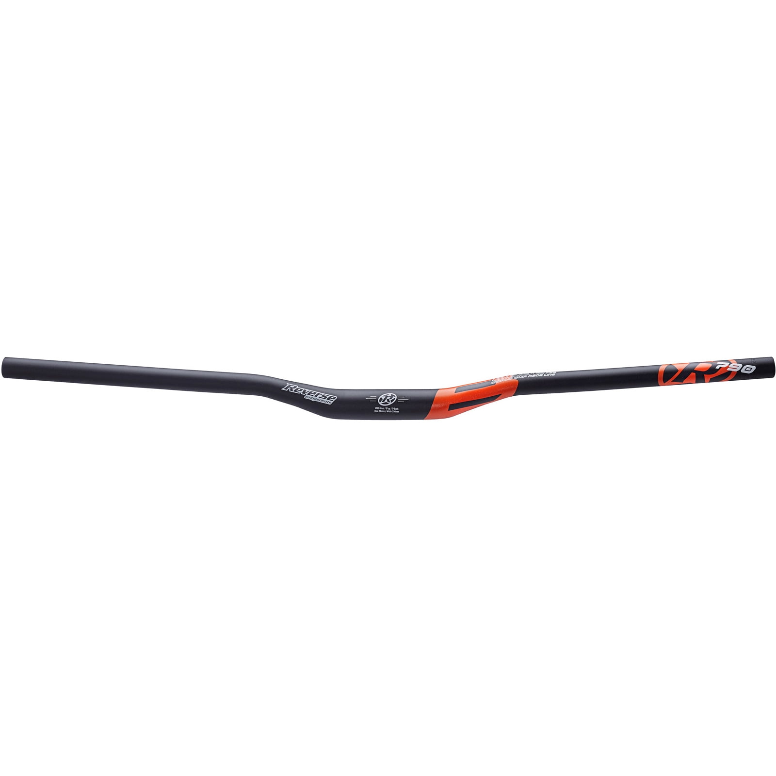 Reverse Base Riser Bar, (31.8) 18mm/790mm, Black/Fox Orange - Walmart.com