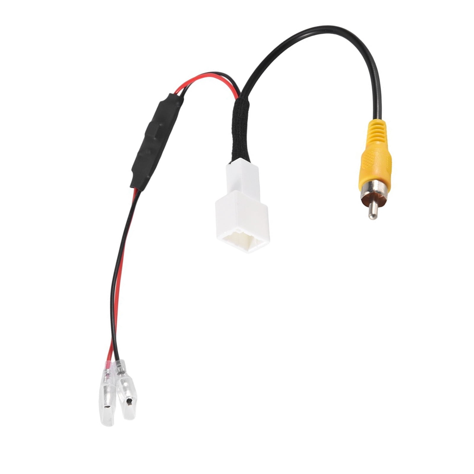 Reverse Camera Video Wire Cable Plug Adapter 4 Pins Plug Harness ...