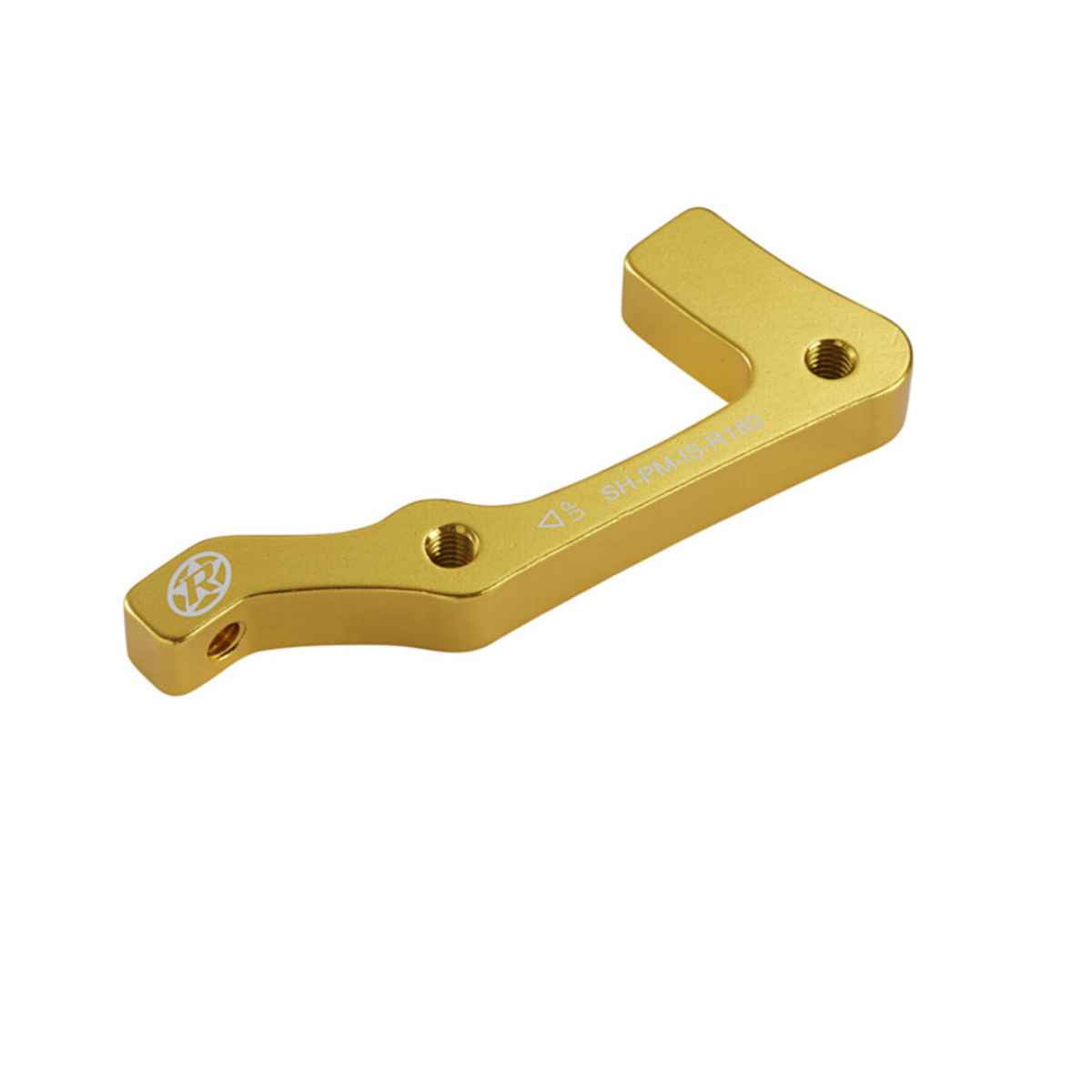Reverse Disc Brake Adapter, IS-PM 180 Rear, Shimano, Gold - Walmart.com