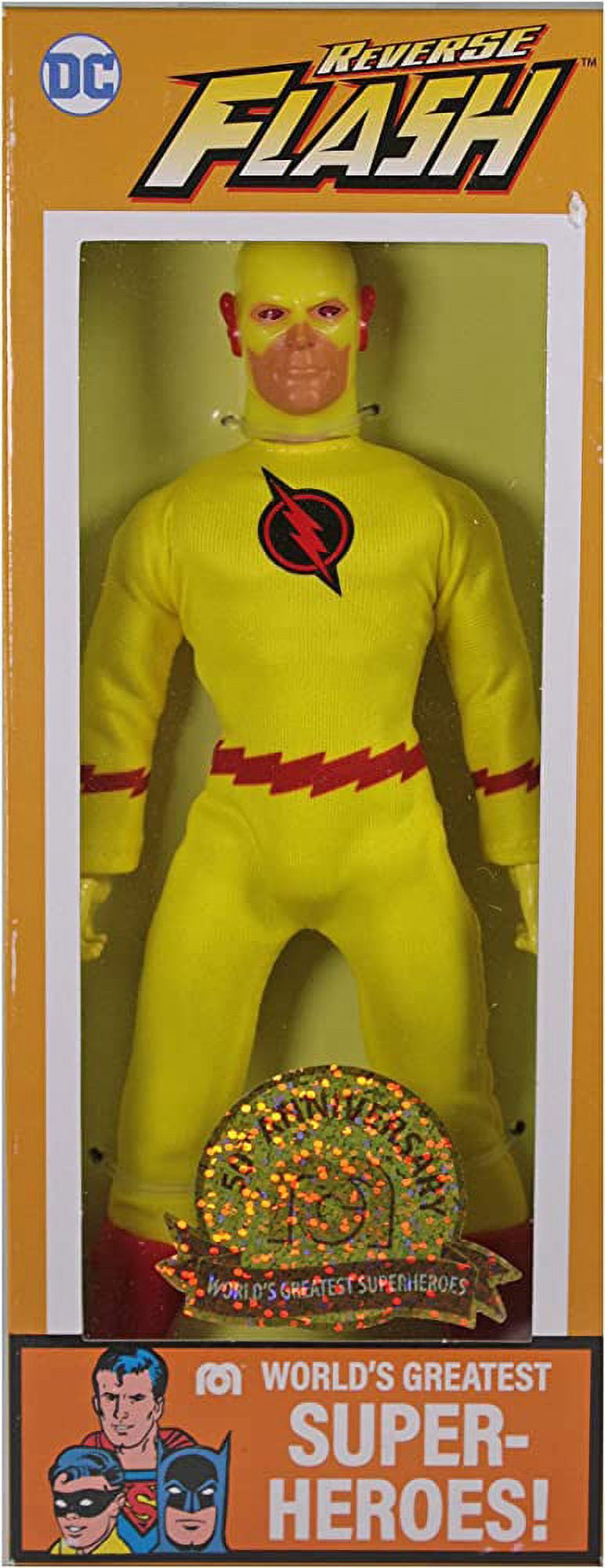 Reverse Flash 50th Anniversary DC Mego 8" Action Figure - Walmart.com
