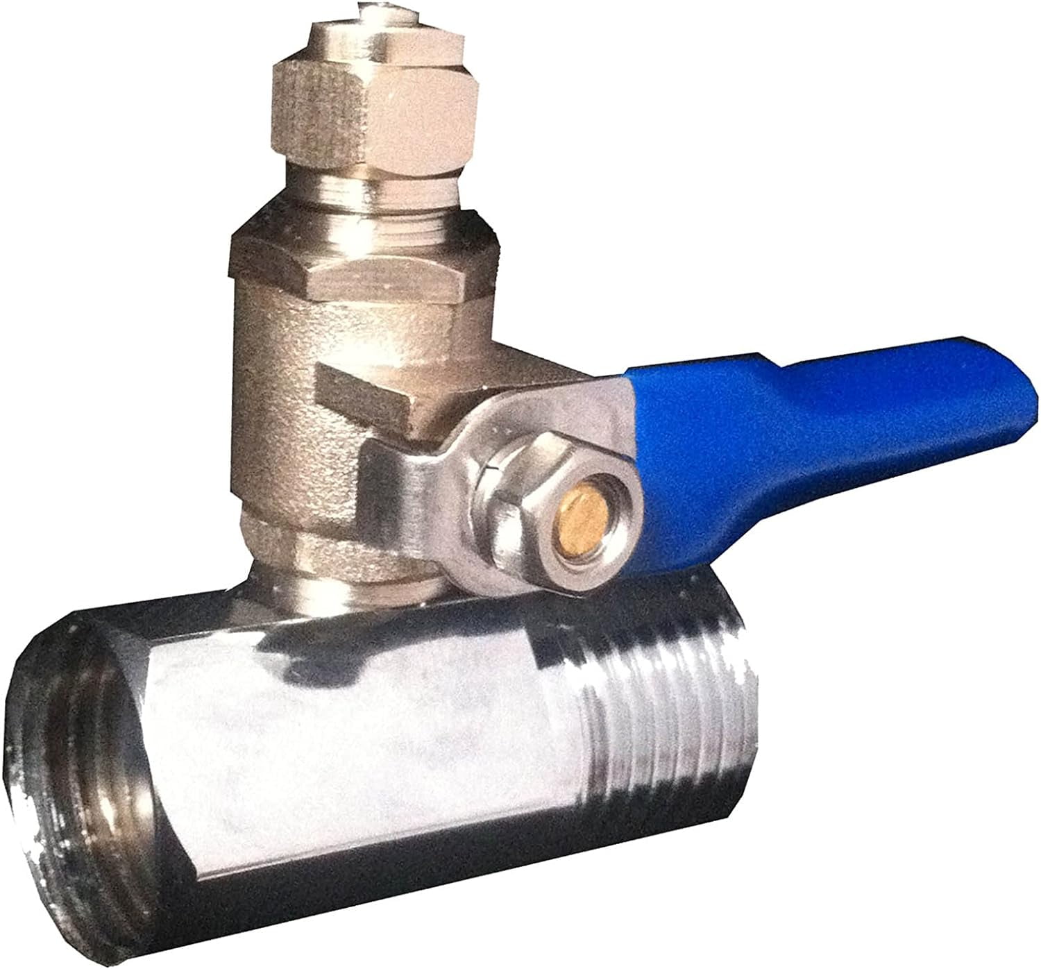 Reverse Osmosis Cold Water Feed Connection Valve Fitting to 1/4" lldpe ...
