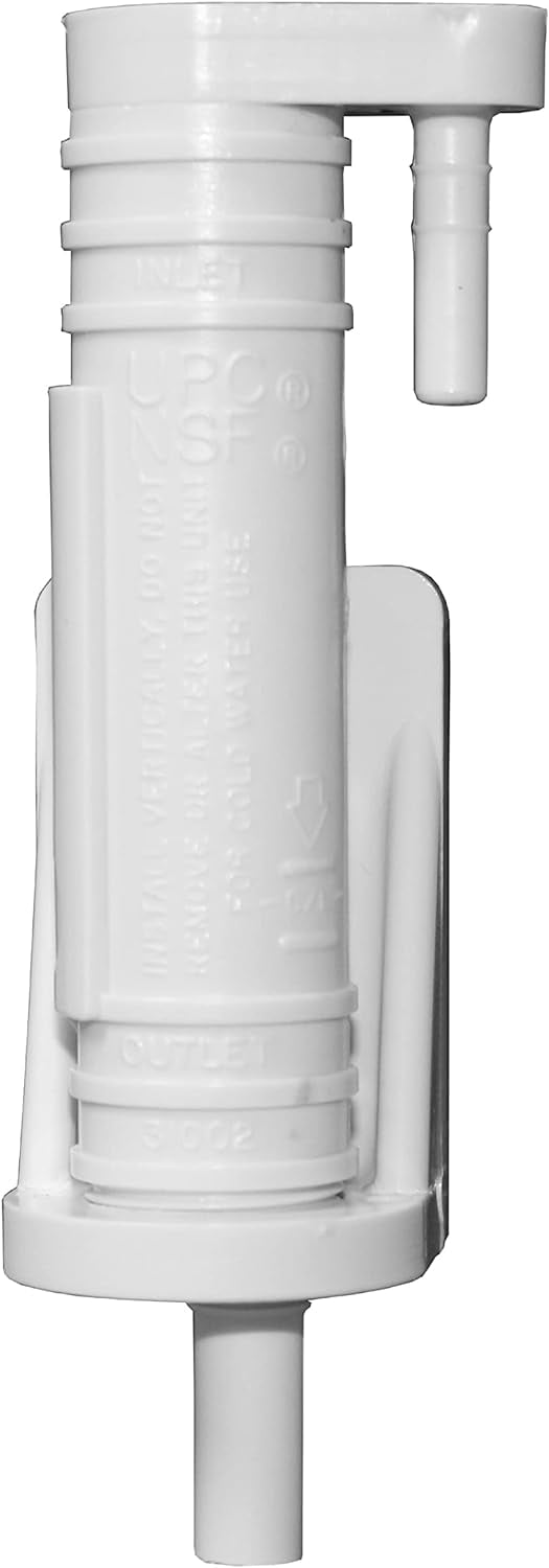 Reverse Osmosis Filter (Inlet fits 1/4-in OD tubing, Outlet fits 3/8-in ...