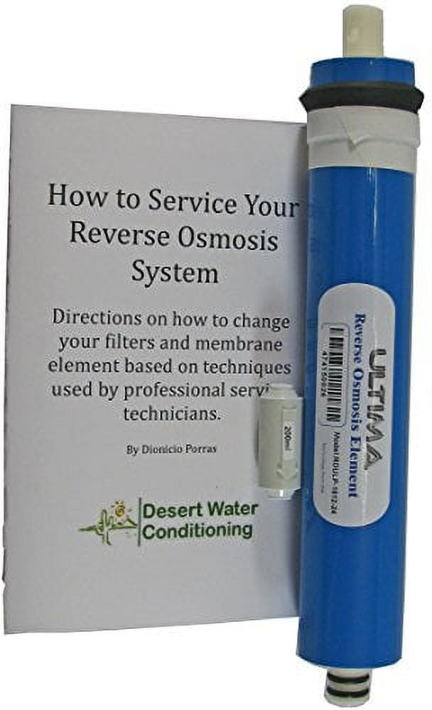 Reverse Osmosis Membrane 24 GPD, Replacement for Ultima 5, 6, 7, 7000 ...