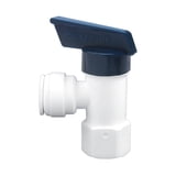 Reverse Osmosis (RO) Tank Ball Valve 3/8" Quick Connect x 1/4" Female ...