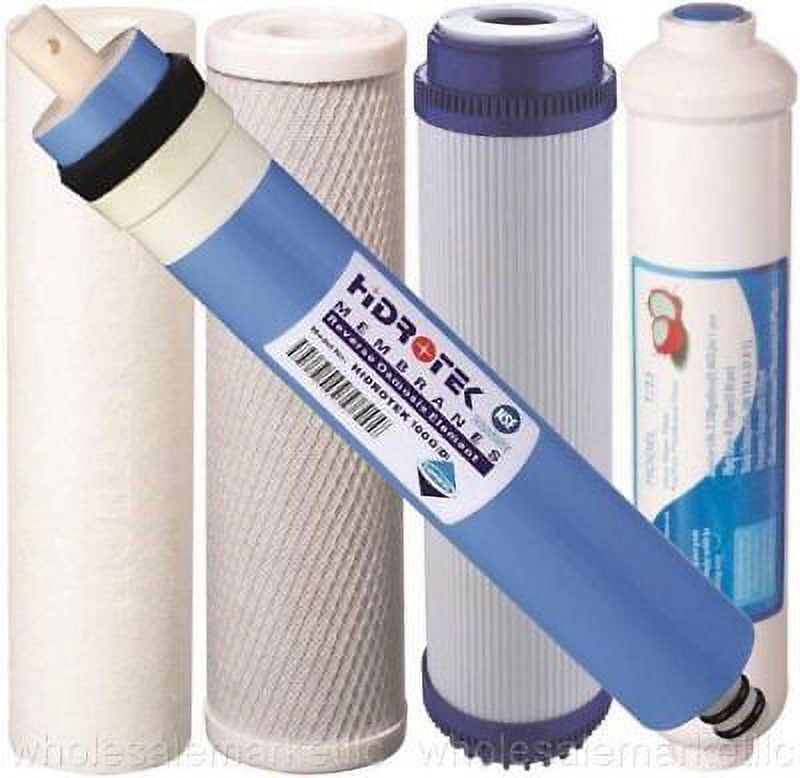Reverse Osmosis Replacement Filter Set RO Cartridges 5 pcs w/ 100 GPD ...