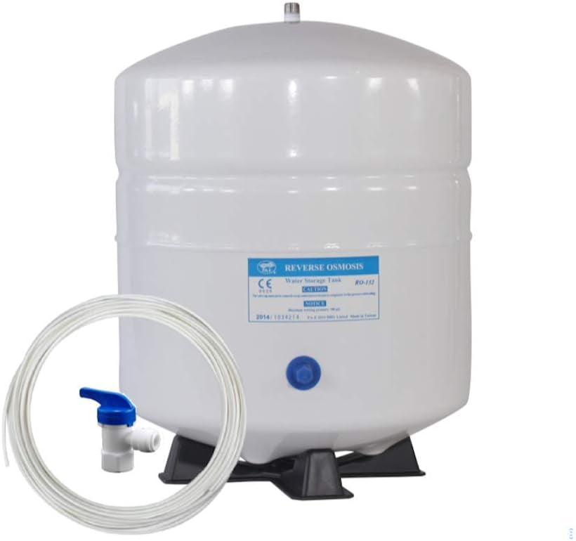 Reverse Osmosis Water Storage Pressure Tank 4.5 Gallon (3.2 Gal ...