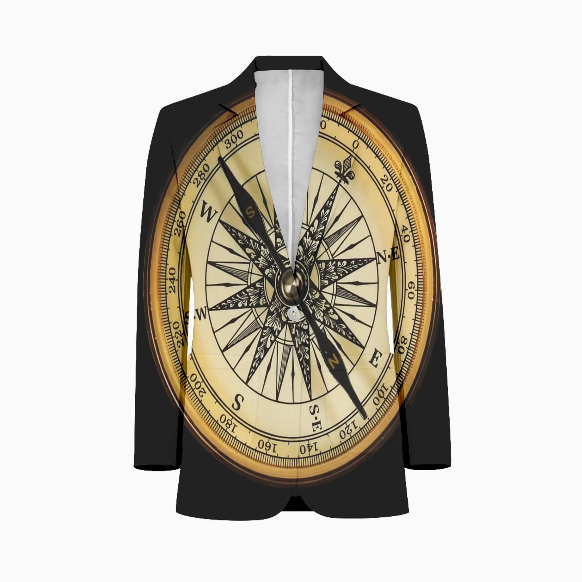 Reverse Pole Compass Customized Men's Suits full man Shawl Collar ...