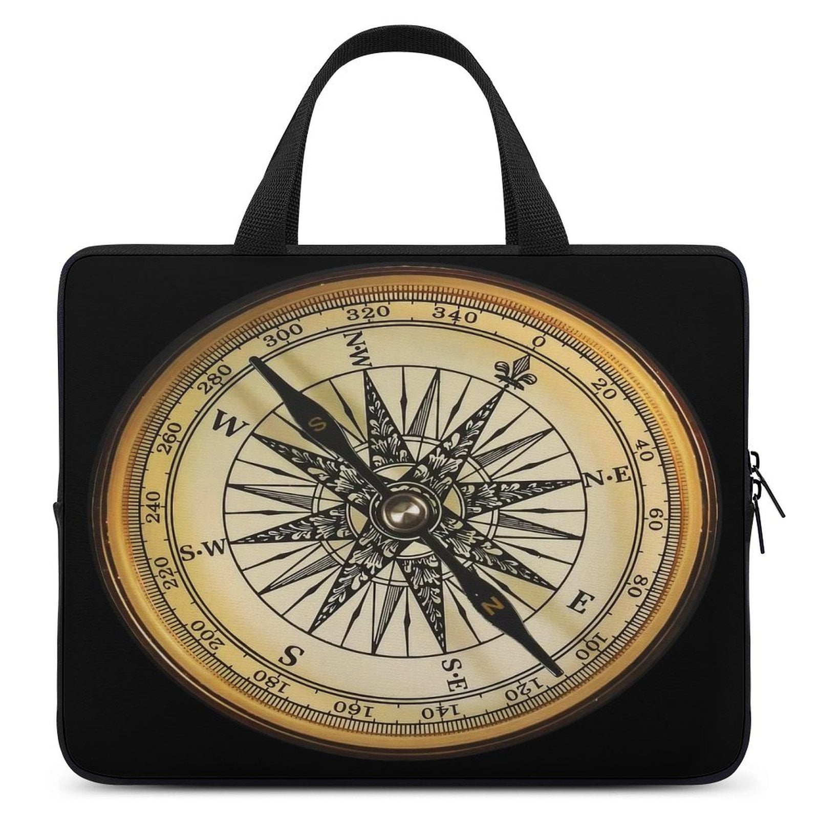 Reverse Pole Compass Laptop Bag Women Man 10 12 13 15 17 Inch Office ...