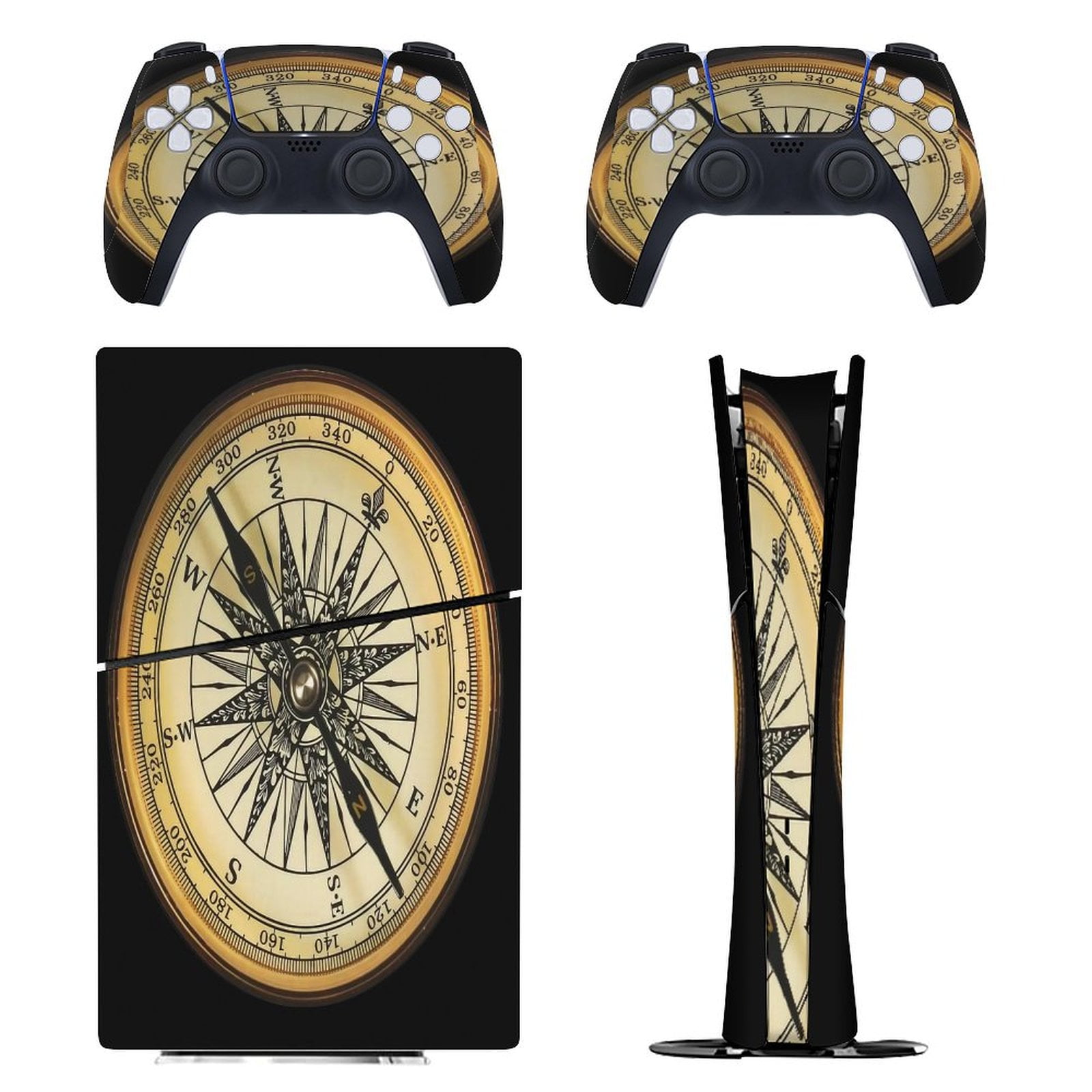 Reverse Pole Compass PS5/PS5 Pro/PS5 Slim Digital Disc Skin Sticker For ...