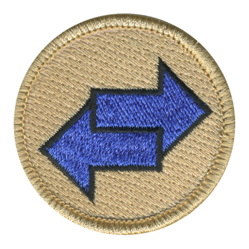Reverse Scout Patrol Patch (Sew-on) - ClassB - Walmart.com